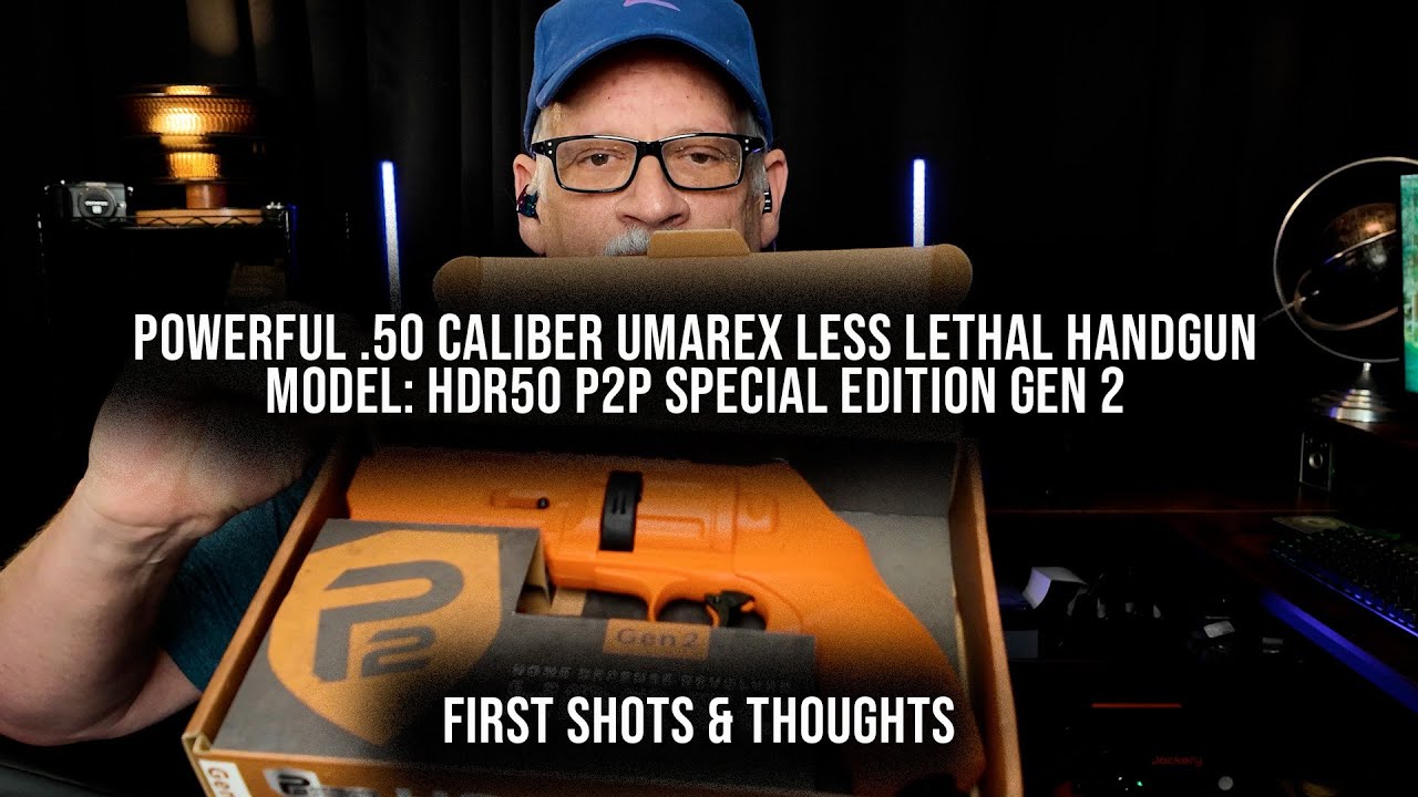 The most powerful production Less Lethal 50 Cal Handgun - UMAREX HDR50 ...