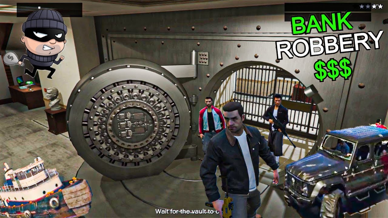My First Time In GTA V Robbery Plan | gta 5 Gameplay - YouTube