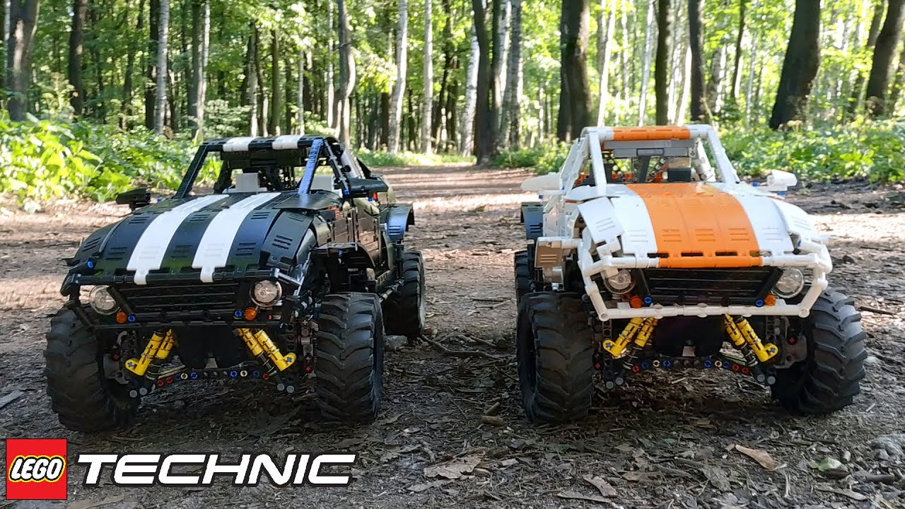 LEGO Technic Buggy-Motor Race (Powered by BuWizz) - YouTube