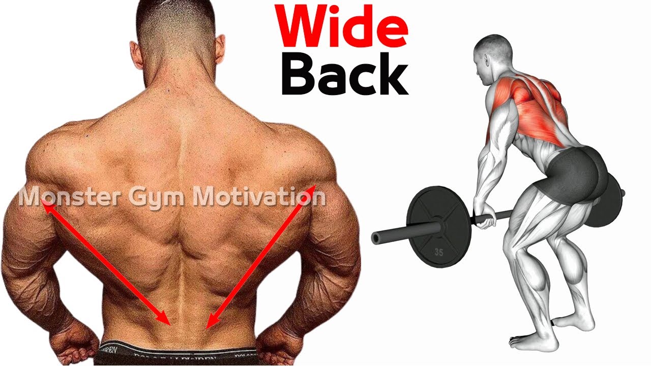 Strong And Wide Back With These Effective Back Workout - YouTube
