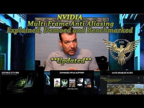 NVIDIA MFAA Explained - Demoed and Tested GeForce GTX Maxwell - YouTube