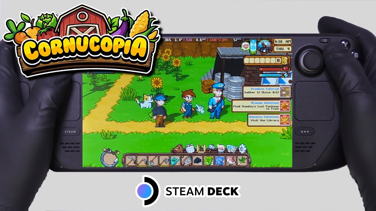 Cornucopia | Steam Deck Gameplay | Steam OS - YouTube
