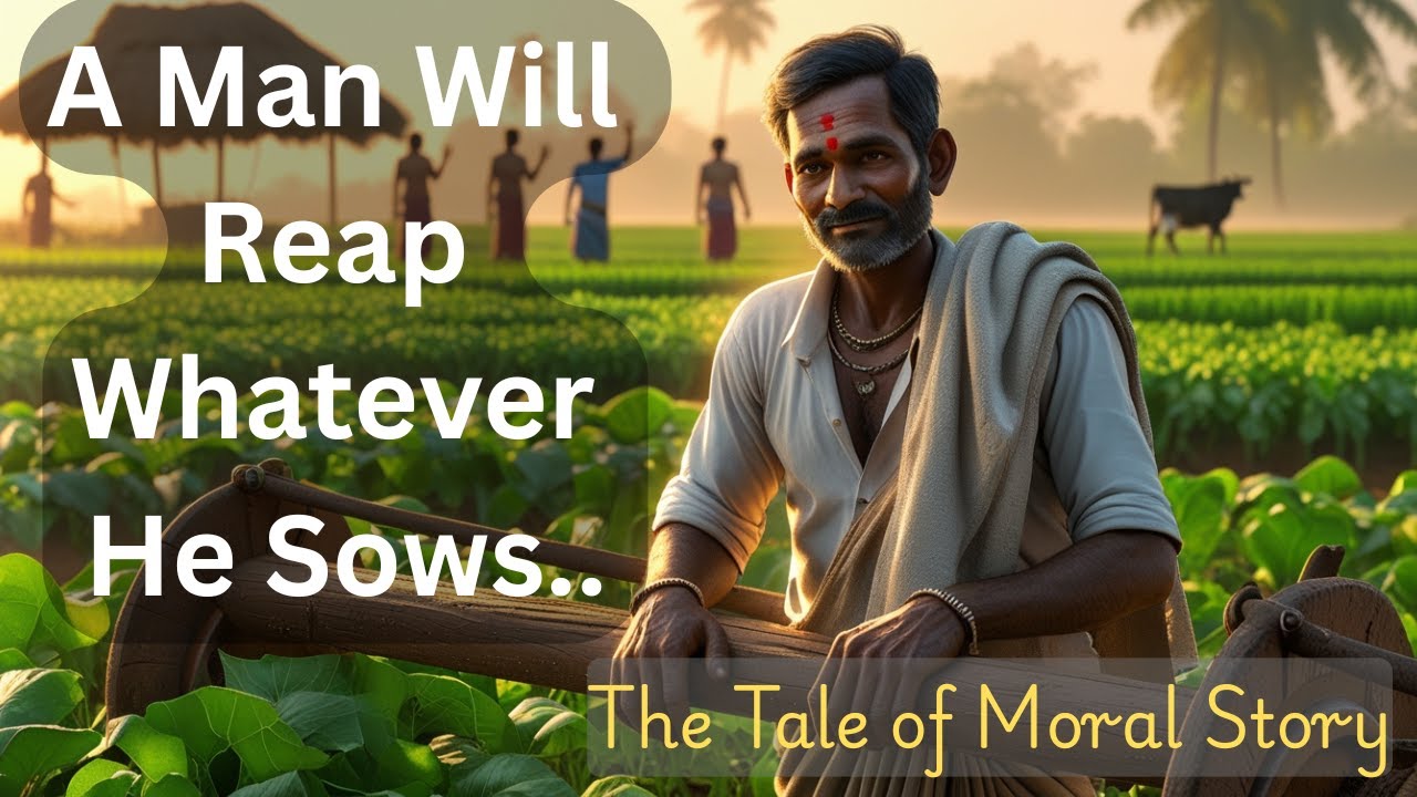 A Man Will Reap Whatever He Sows I English story I Motivational Story I ...