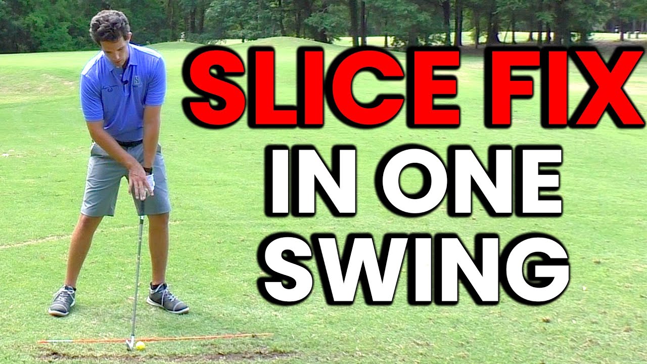 One Swing SLICE FIX - Setup Like This and It's GONE Forever - YouTube