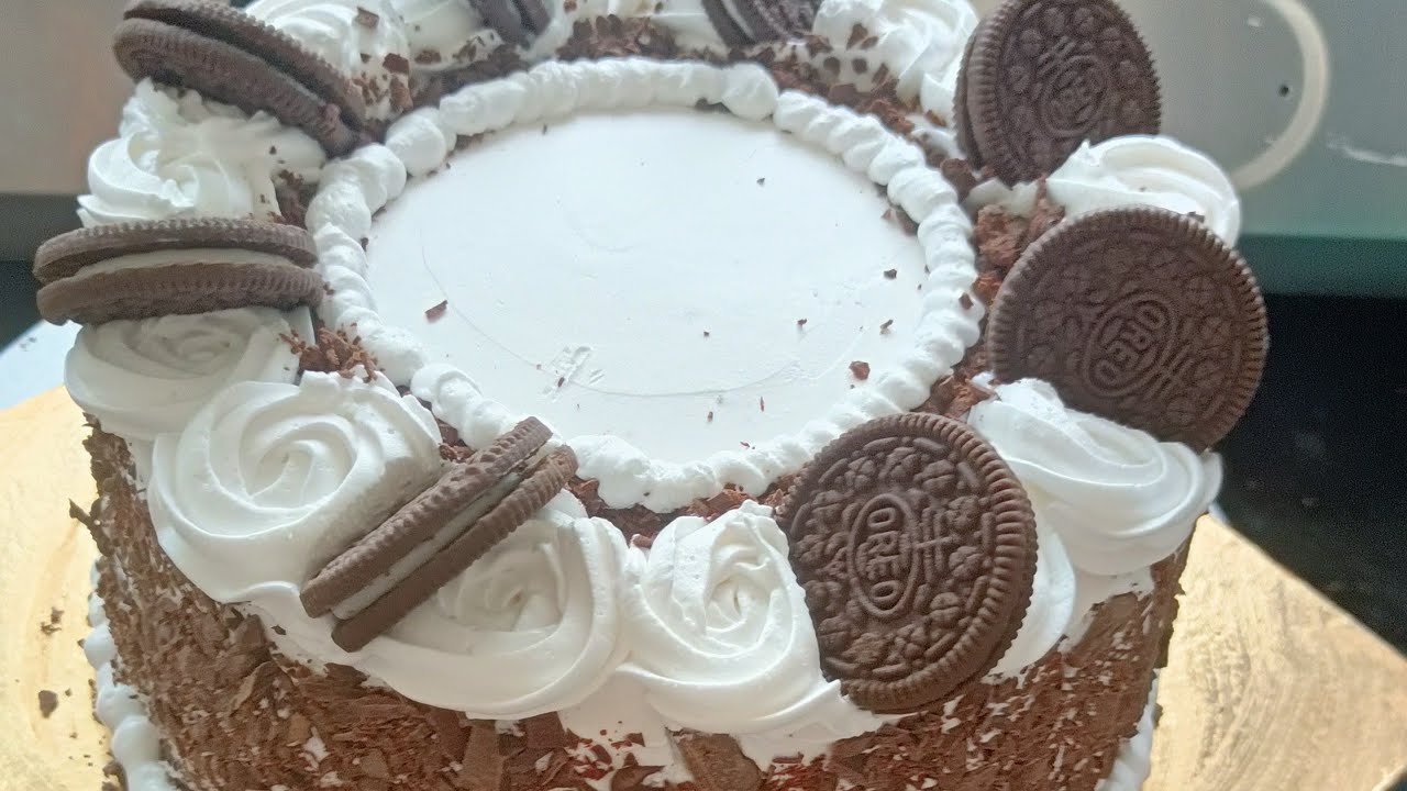 black forest Oreo cake# black forest cake #cake 1kg black forest cake ...