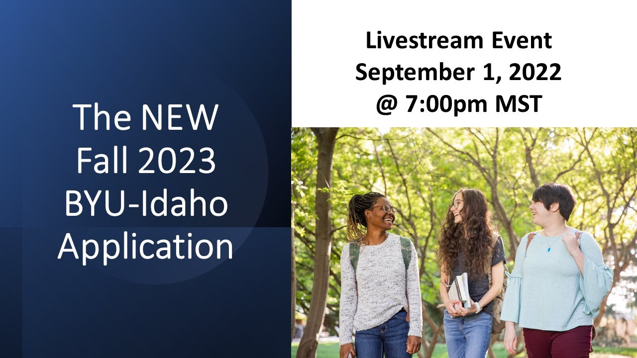 Fall 2023 Application Opening Night Live Stream - YouTube