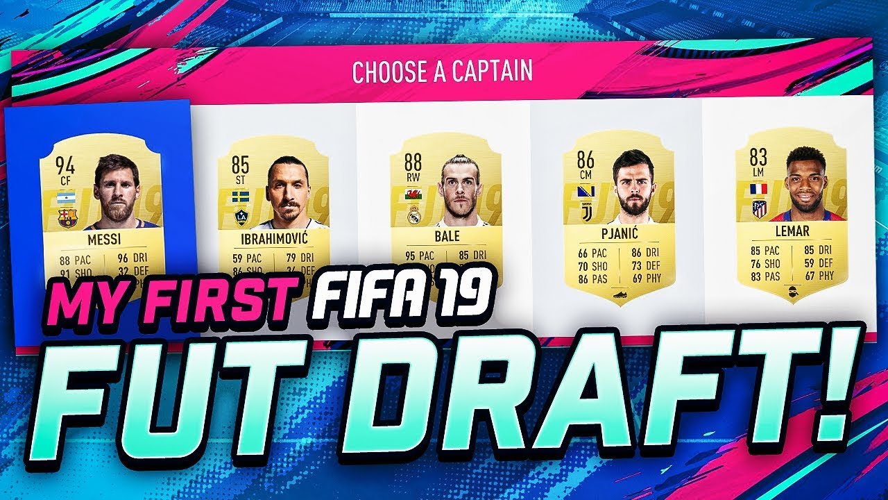 FIFA19 ULTIMATE TEAM - FIRST DRAFT!! - YouTube