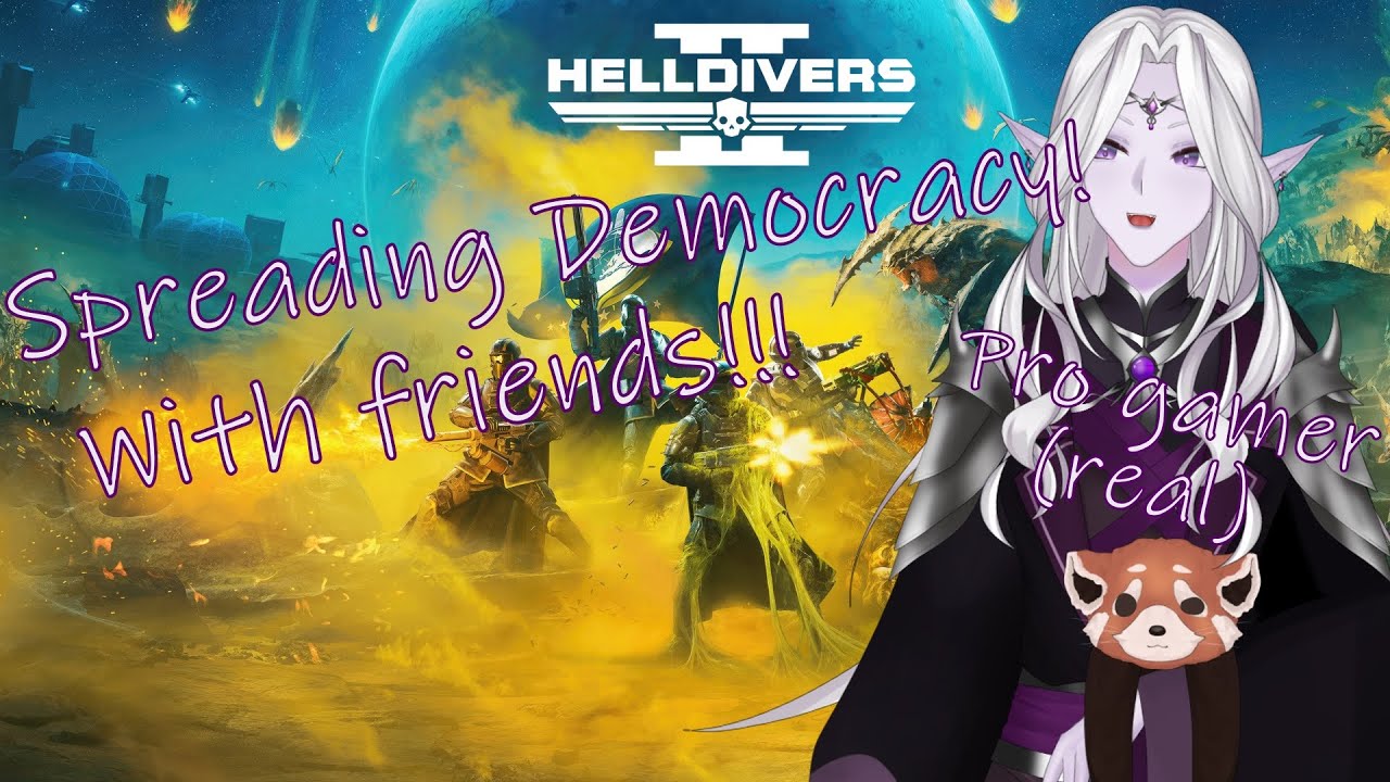 [ HELLDIVERS 2 ] we do a little diving (gamer mode) - YouTube