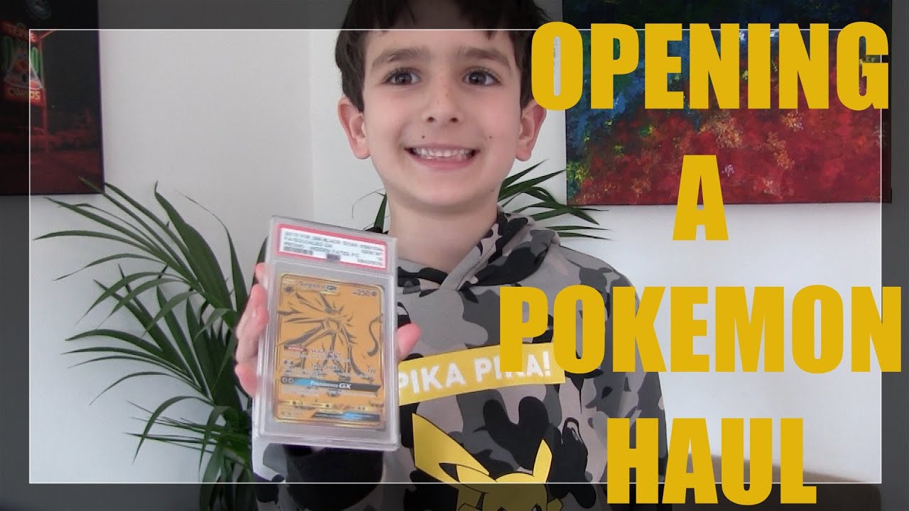 Opening a Pokemon Card Haul! - YouTube