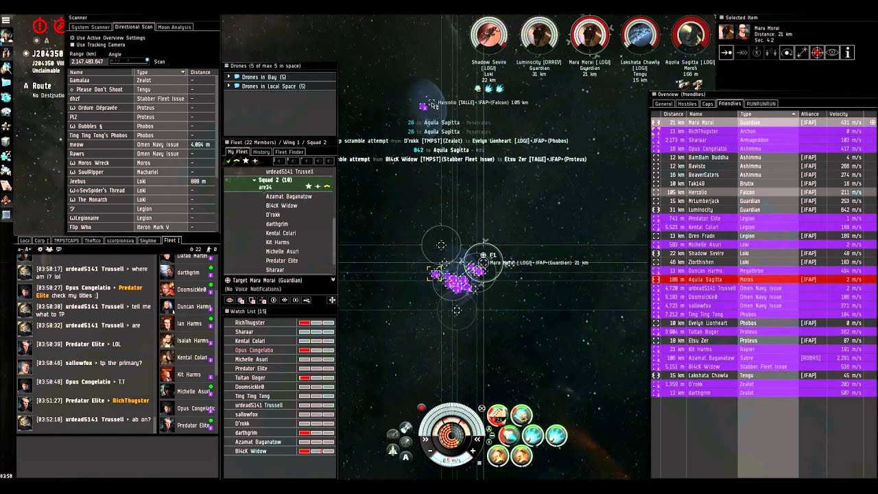 Eve Online PvP: Wormhole Rescue op! MOROS DOWN - YouTube