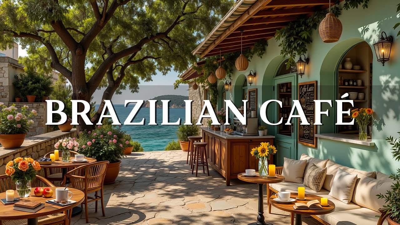Wonderful Bossa Nova Instrumental ☕ Brazilian Café Jazz Music for a ...