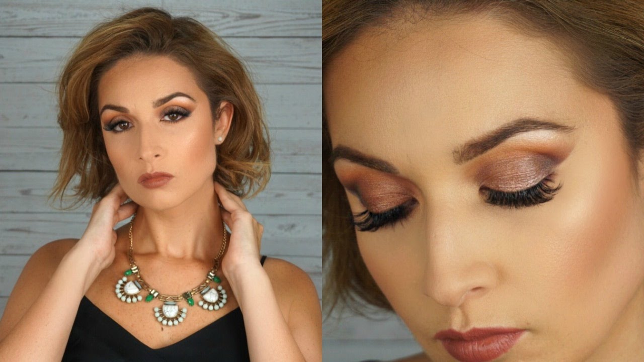 Bronze Makeup Tutorial - YouTube