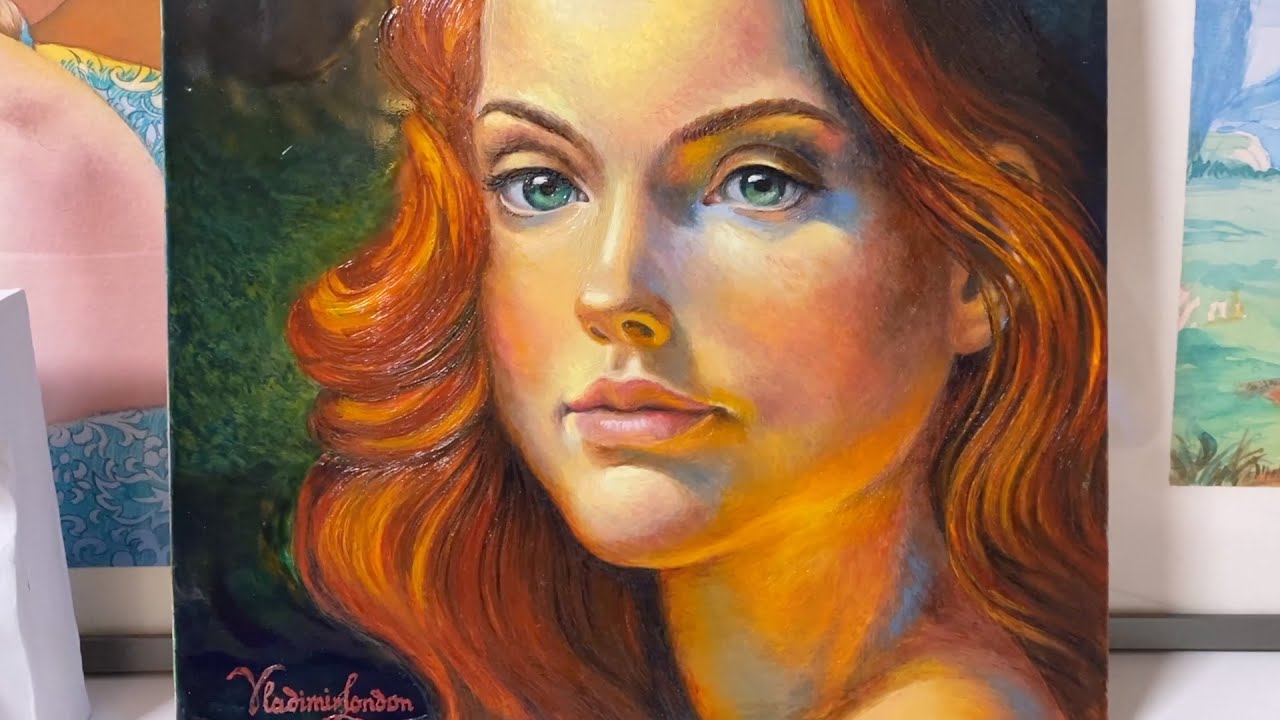 Best Encaustic Portrait in the last 2000 Years - YouTube