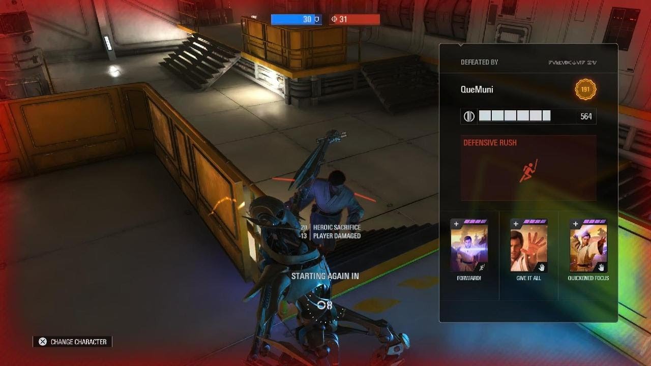 STAR WARS Battlefront II Grievous and Maul against a Max Obi Wan - YouTube