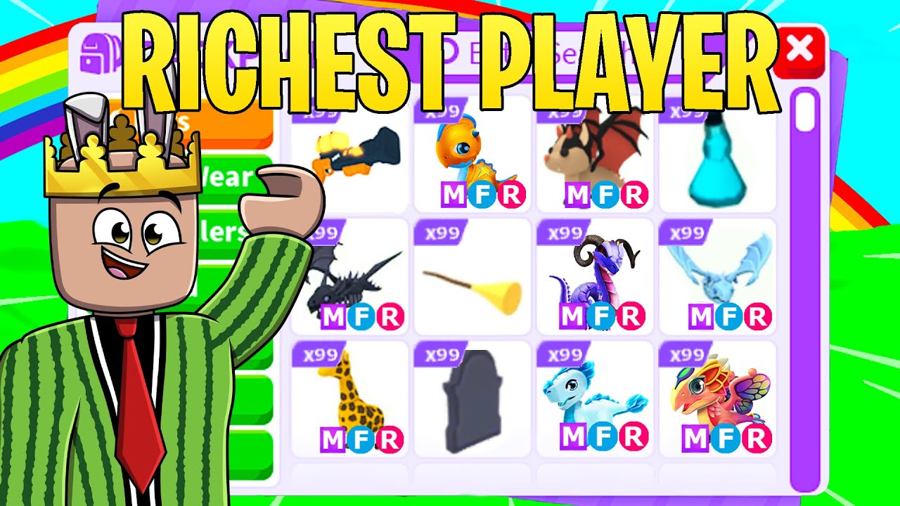 RICHEST Inventory Reveal...you will never guess what i had...(Adopt me ...