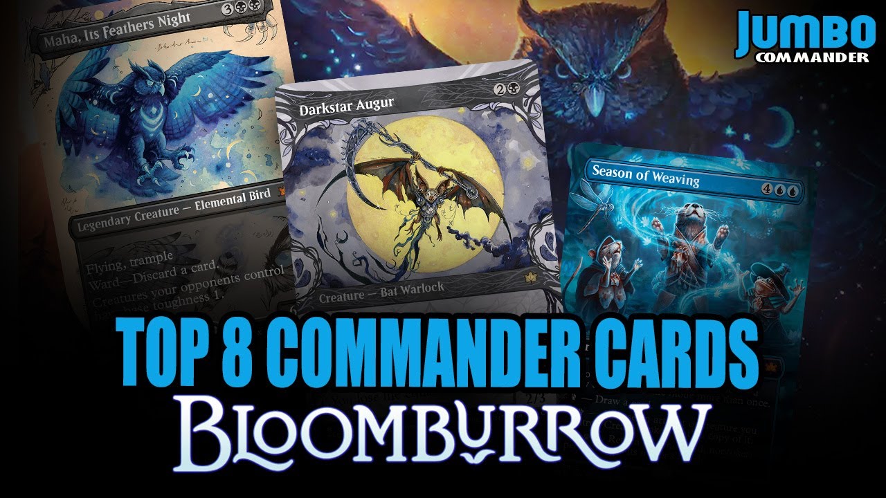 Top 8 Commander Cards from Bloomburrow - YouTube