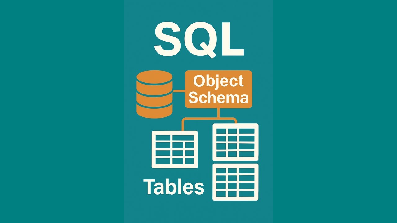 Object schema (table) - KRD - YouTube