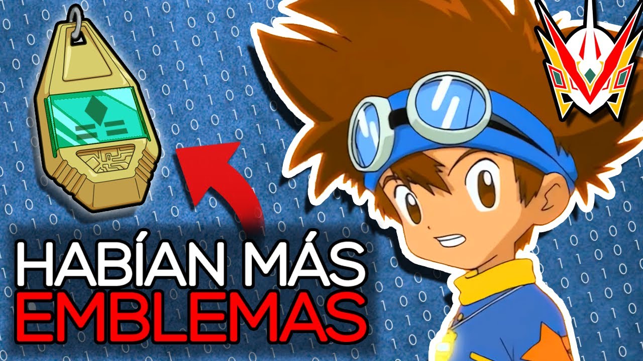 Los Emblemas que Digimon Adventure no Utilizó - YouTube