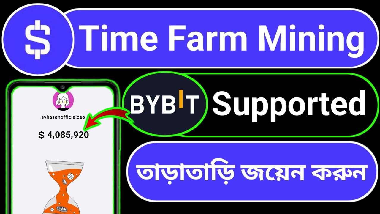 Time Farm Mining Telegram Project | Time Farm Mining Bybit Exchange ...