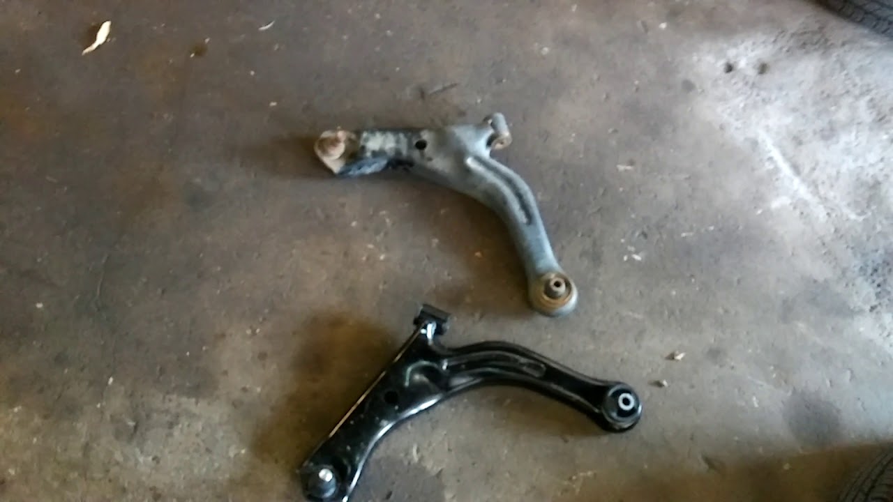 2010 Ford Escape cómo cambiar los brazo de control (control Arm) - YouTube