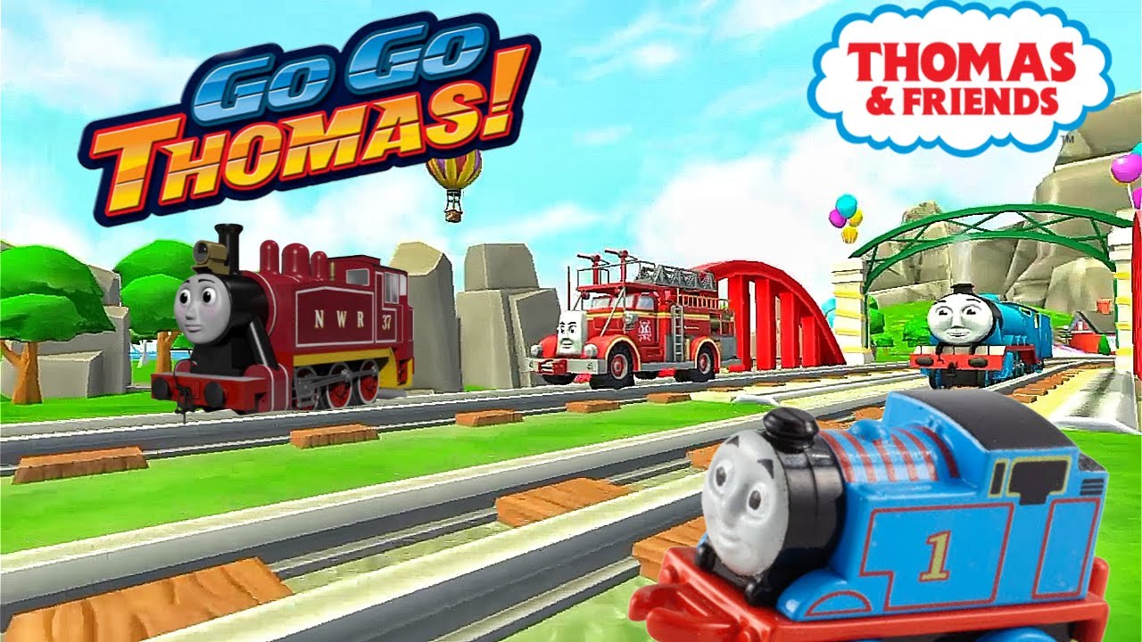 Thomas & Friends: Go Go Thomas - Flynn fire truck vs Gordon, Train ...