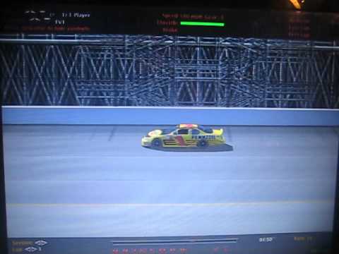 NR2003 test lap at Coca-Cola Superspeedway - YouTube