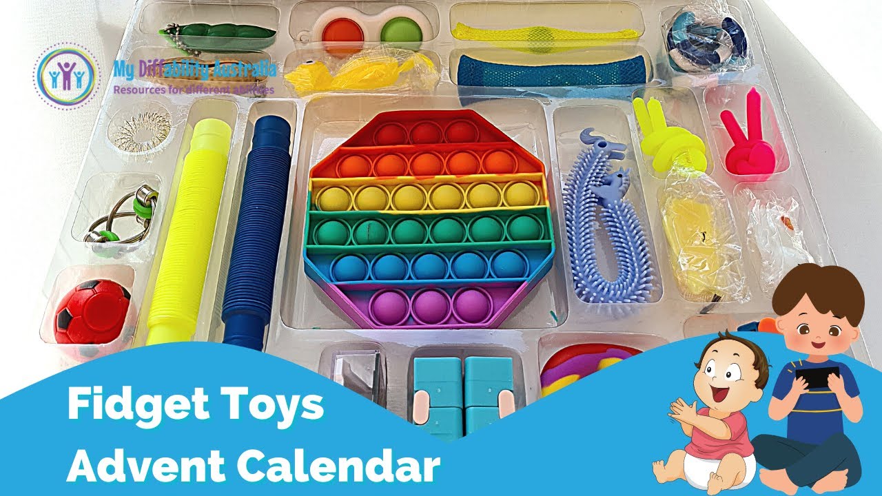Fidget Toys Advent Calendar - YouTube