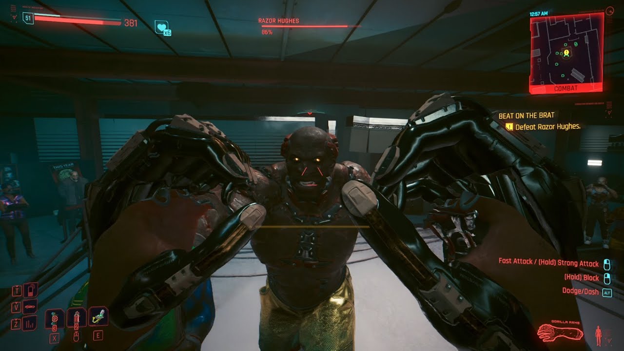 I beat the Boxing Heavyweight Champion. | Cyberpunk 2077 | EP 73 ...