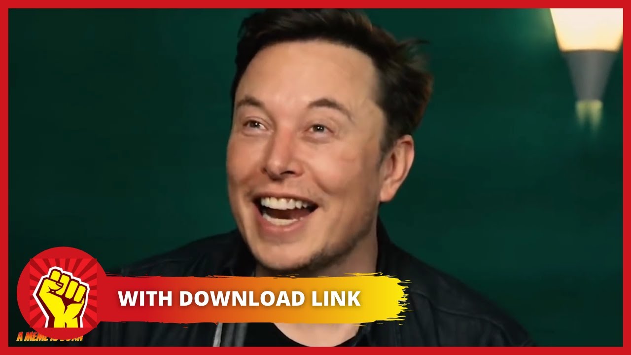 Elon Musk laughing | meme template download - YouTube