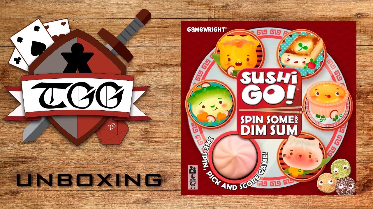 Sushi Go!: Spin Some for Dim Sum Board Game Unboxing - YouTube