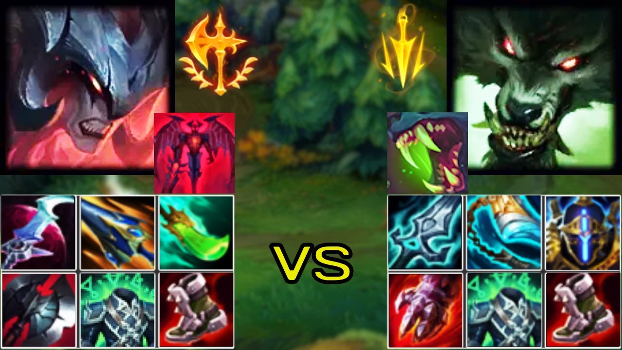 AATROX vs WARWICK FULL BUILD FIGHT - YouTube
