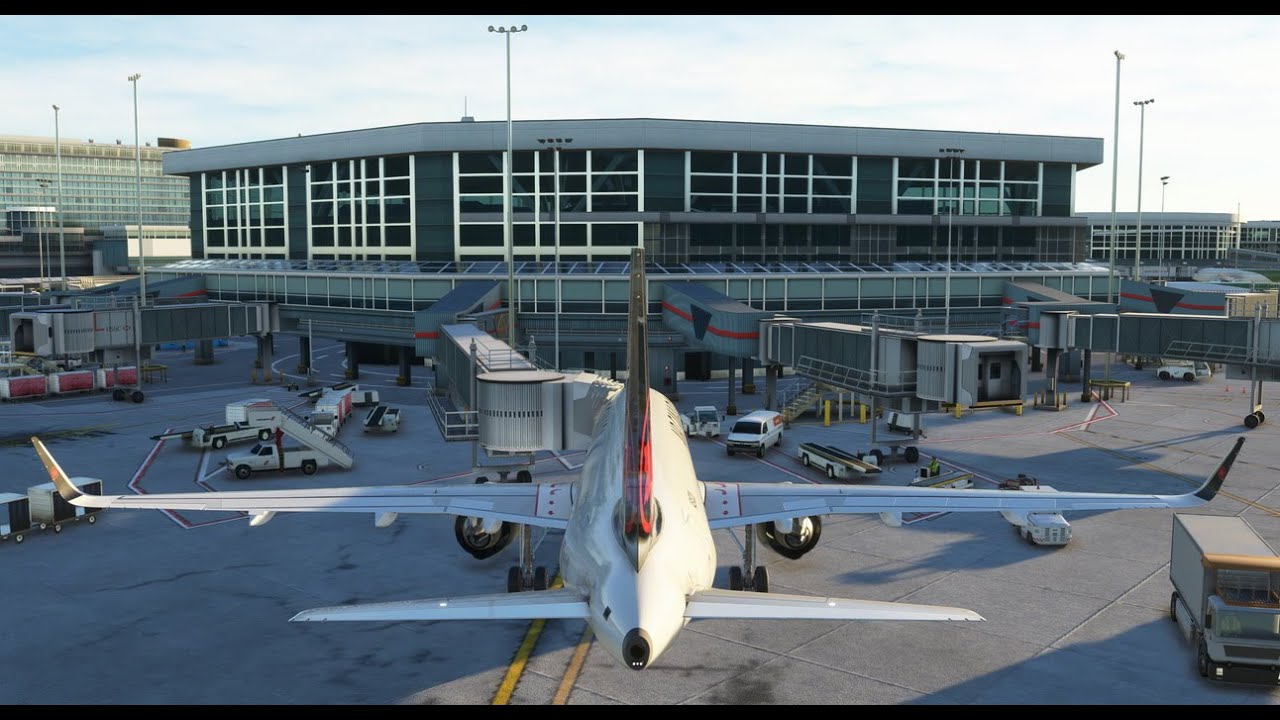 Microsoft Flight Simulator Edmonton Vancouver - YouTube