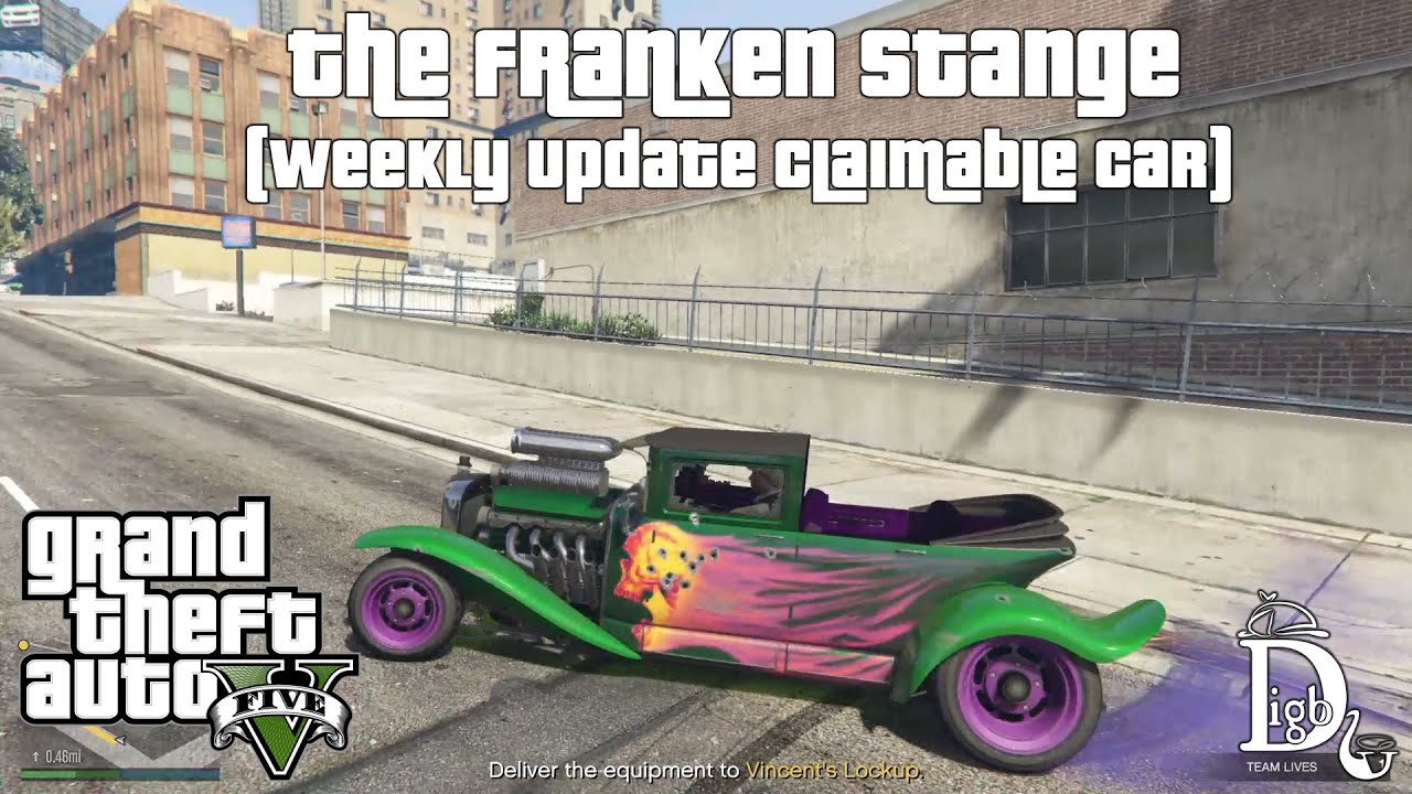 GTAV - The Franken Stange (weekly update claimable car) - YouTube