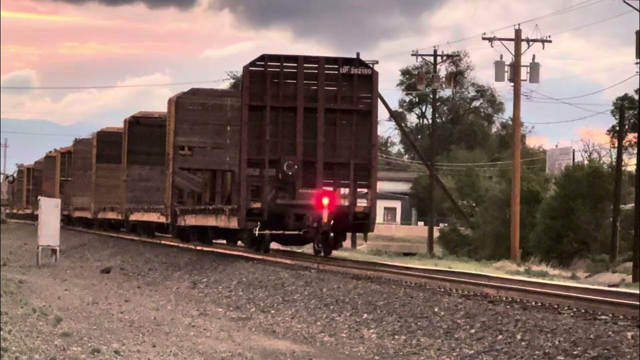 UP #7785 Lead’s The Short MPUNY-08M Through Crews, CO With Flag ACE Unit 6/8/24. - YouTube