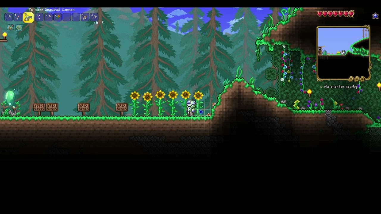 TmodLoader Ore Excavator glitch - YouTube