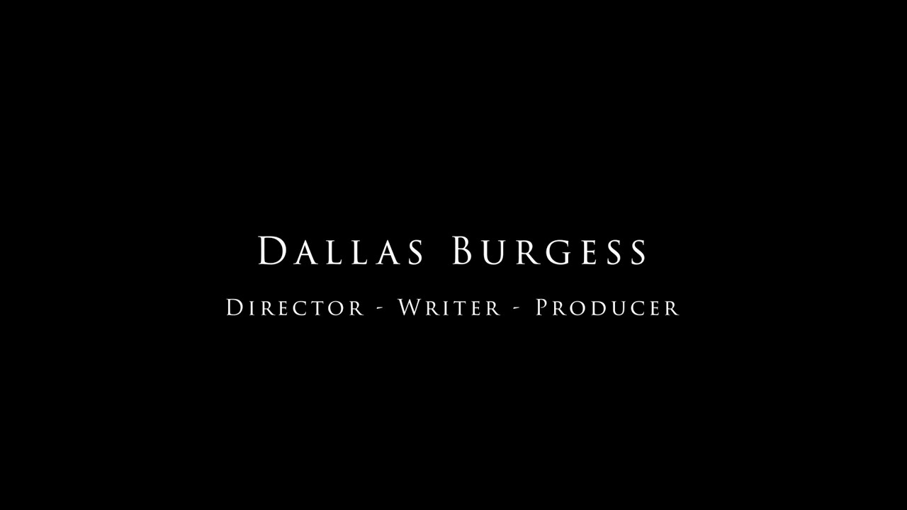 Dallas Burgess Director's Reel - YouTube