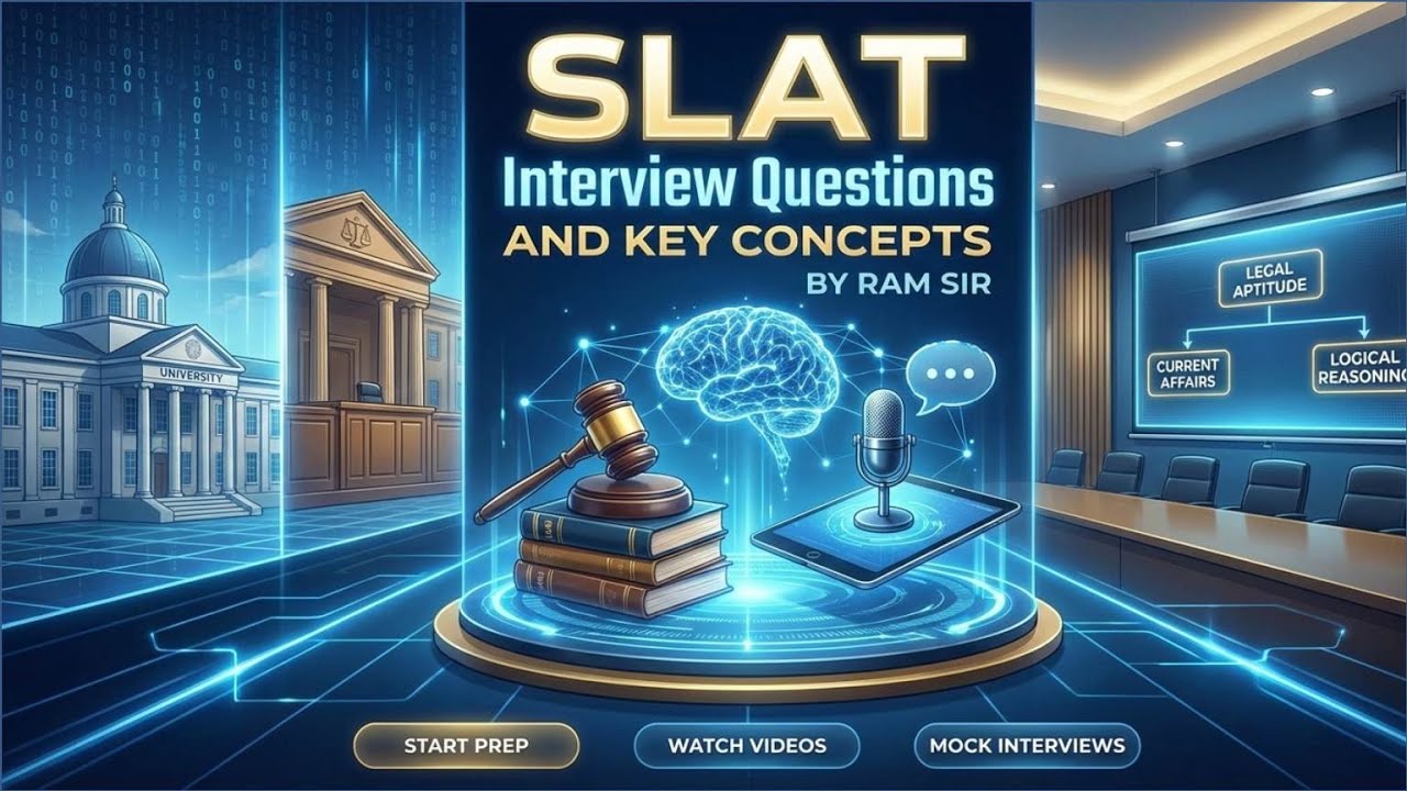 MOST IMPORTANT TOPICS COVERED FOR SLAT INTERVIEW #symbiosis # ...