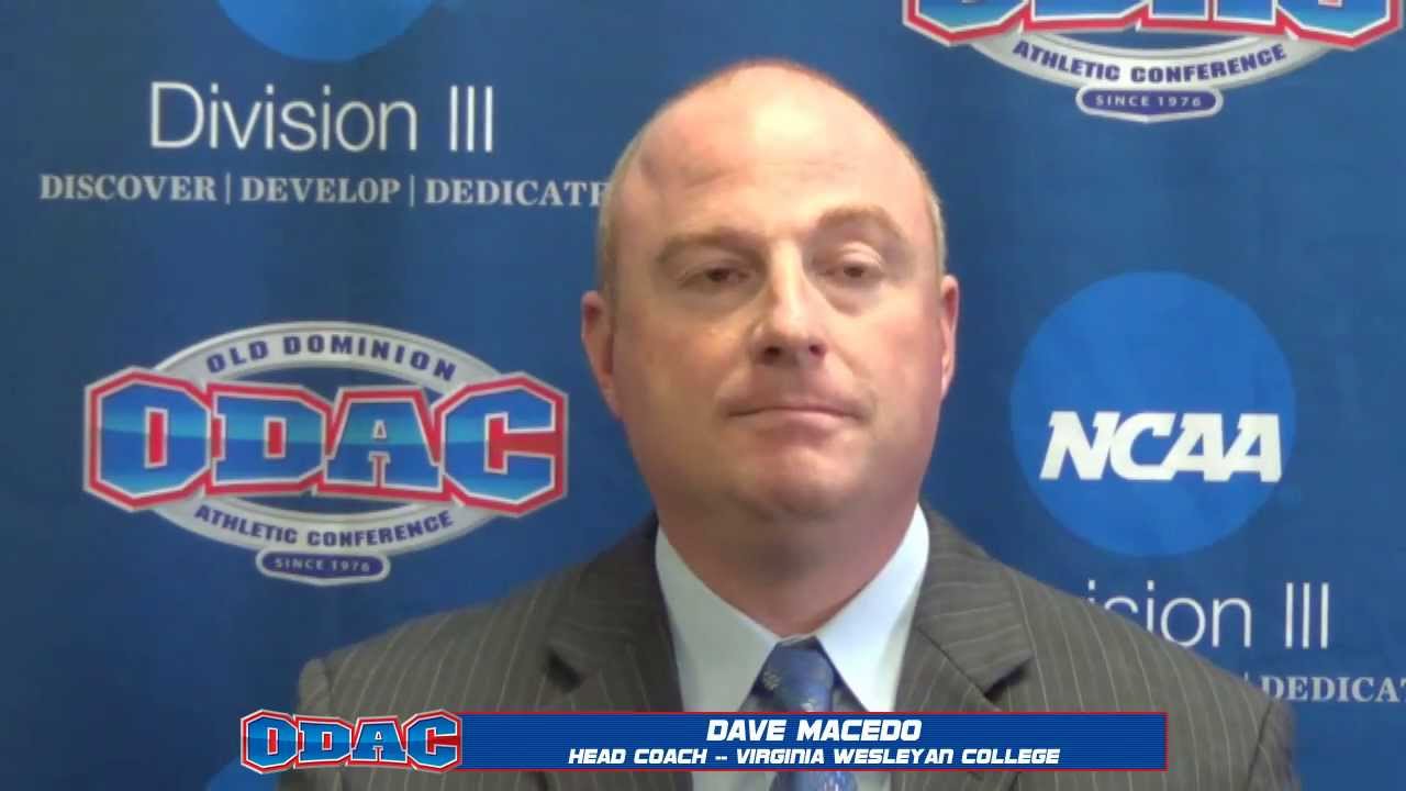 2013 ODAC Men's Basketball Media Day - Dave Macedo, VWC - YouTube