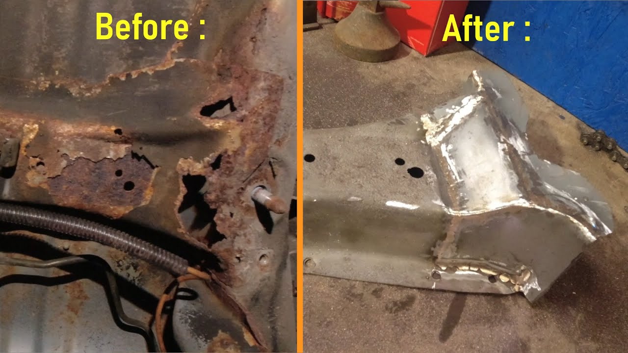 How To Repair Rusty Car Panels - DIY - Galant Vlog 2 - YouTube