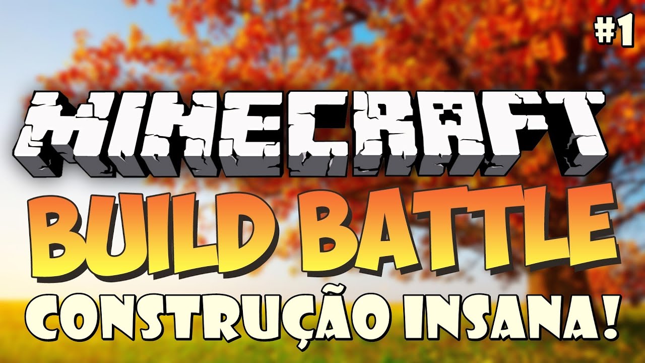 Minecraft: Build Battle #1 - Construçao Insana - YouTube