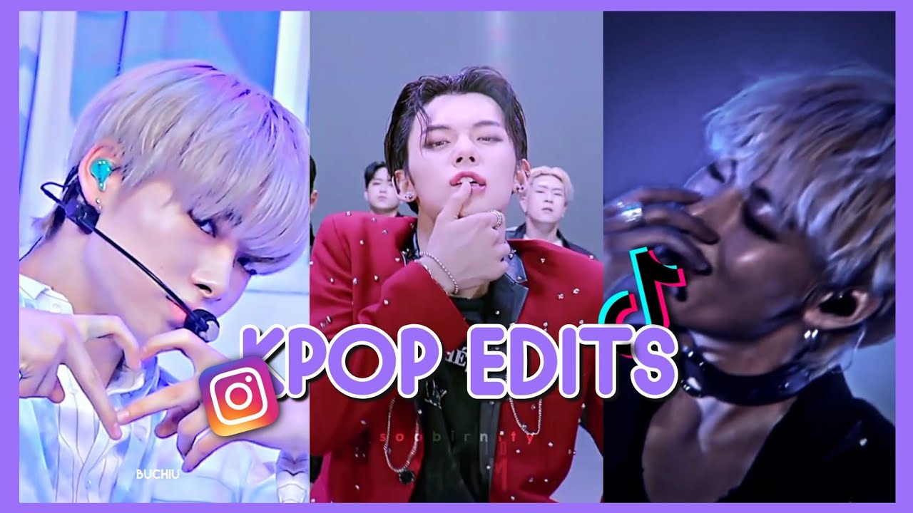 kpop edits that i've saved in my camera roll - YouTube