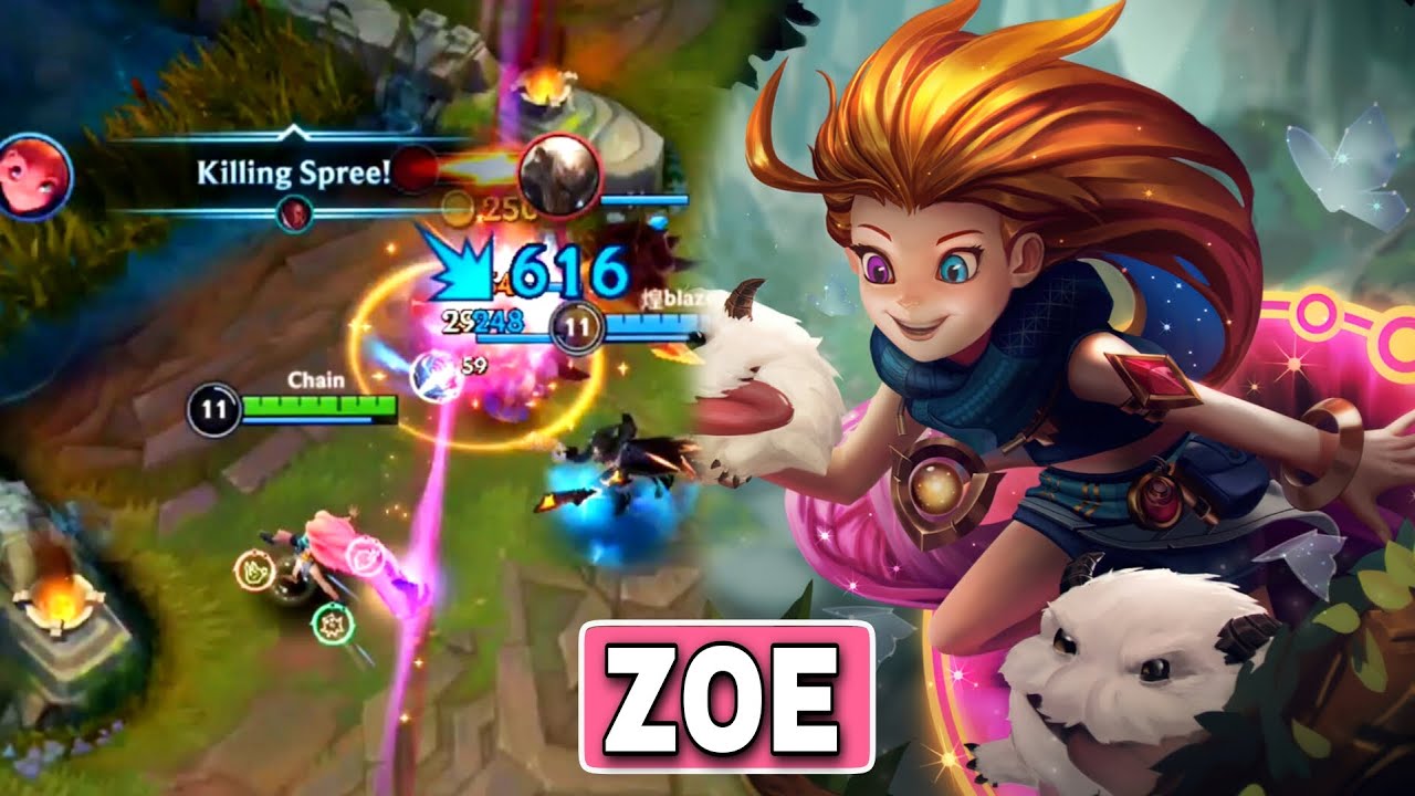 CANCER CAUSING ZOE ULTRA MECHANICAL - WILDRIFT GAMEPLAY - YouTube