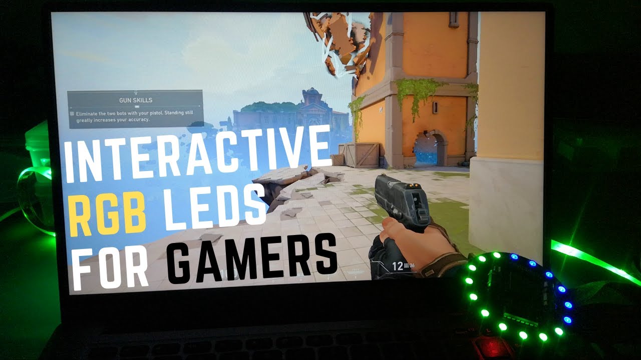 [Gamer Assist] Reactive RGB LED and Haptic feedback for Gamers (ESP8266 ...