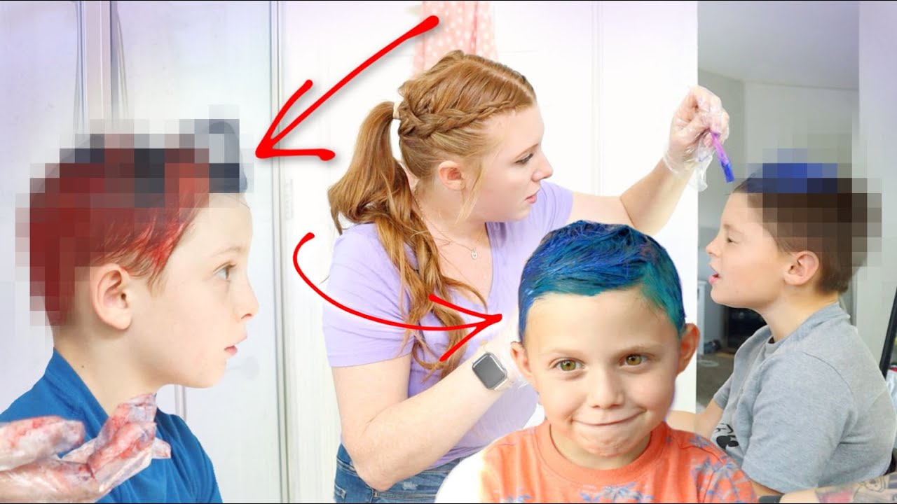 EXTREME hair transformation for my boys 😳 - YouTube