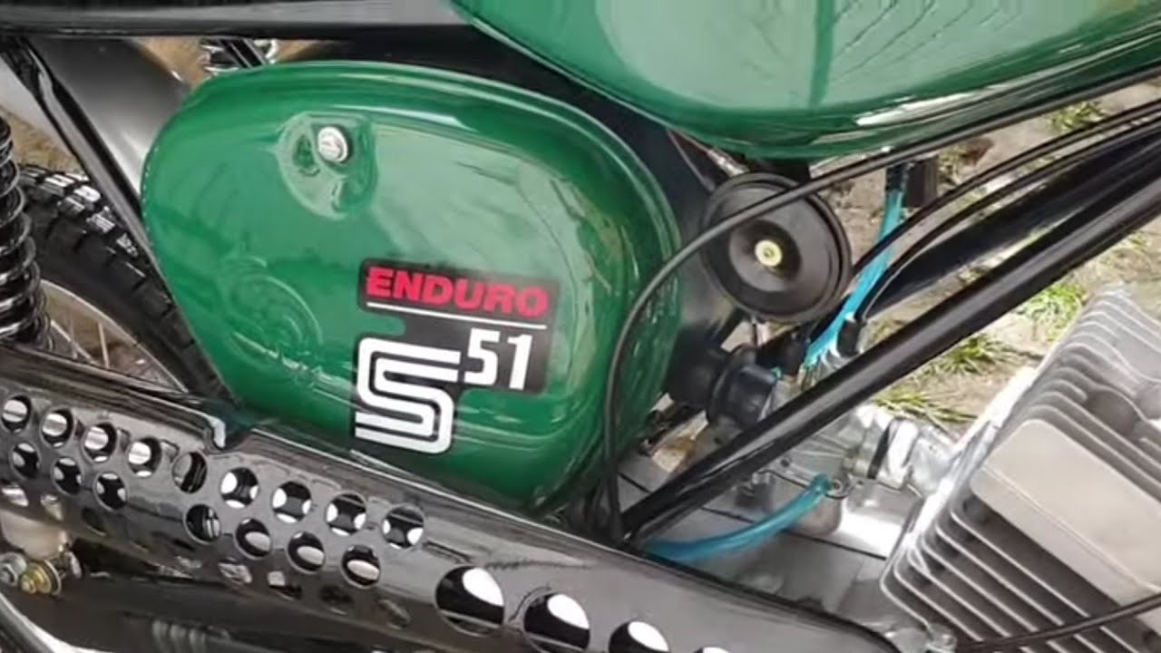 Simson S51 Enduro építés....,egy gyerekkori álom megvalósítása. - YouTube