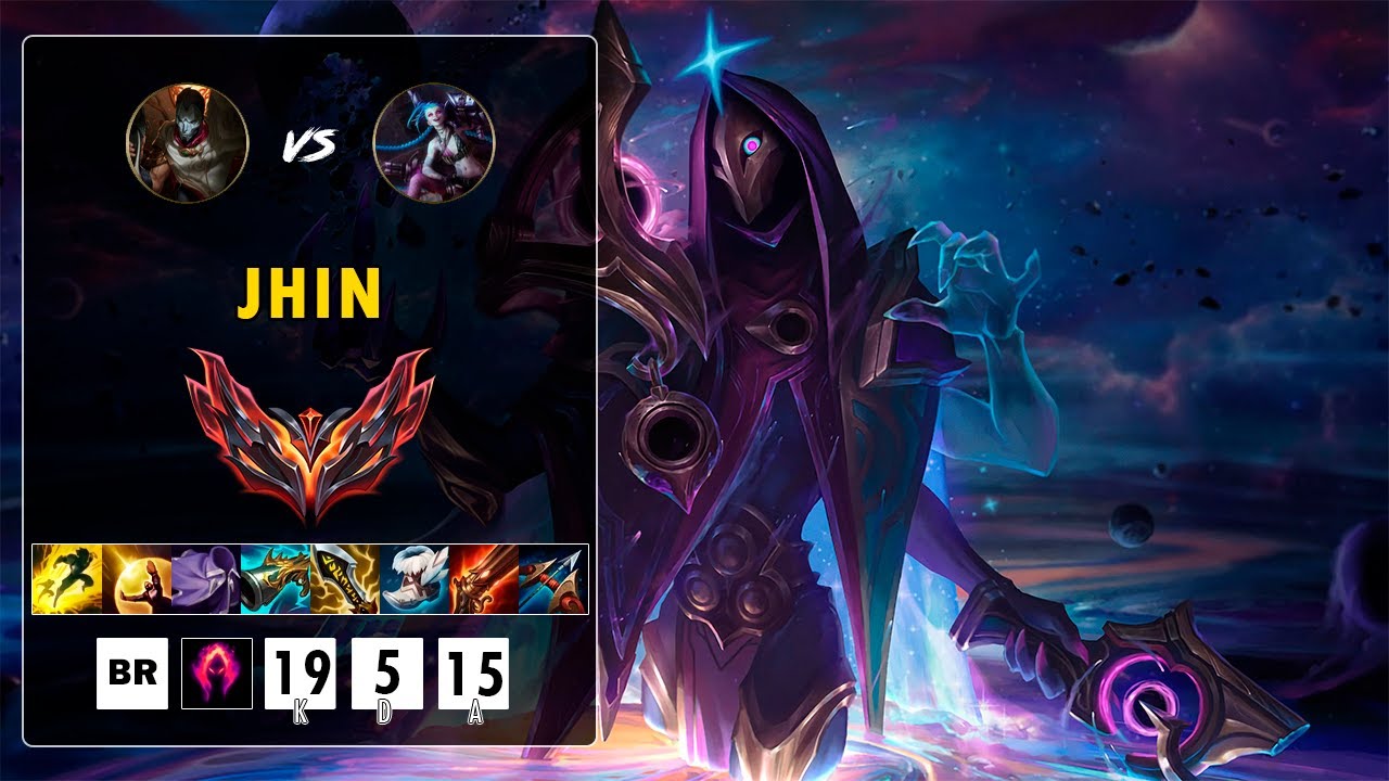 Jhin vs Jinx: 😱 Jhin en Su Mejor Versión Oscura | Parche 14.24 - YouTube