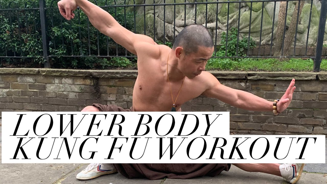Lower Body Kung Fu Workout - YouTube