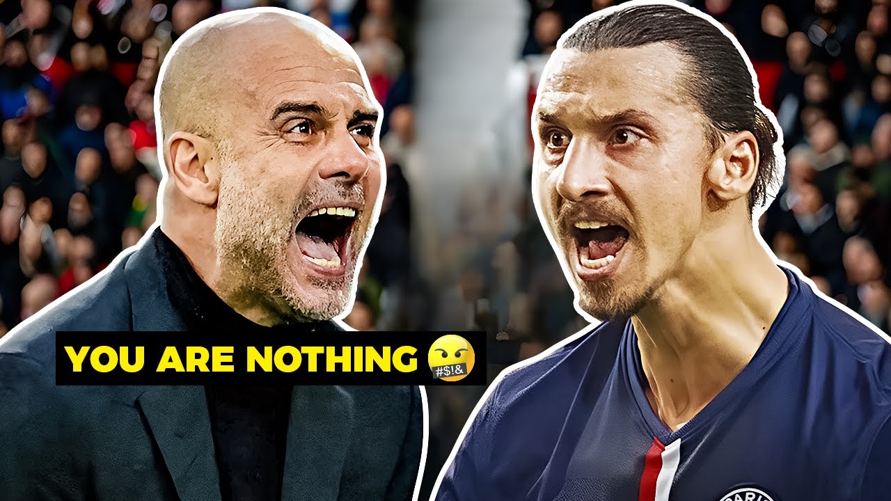 9 Players Who Dared To FIGHT Pep Guardiola - YouTube