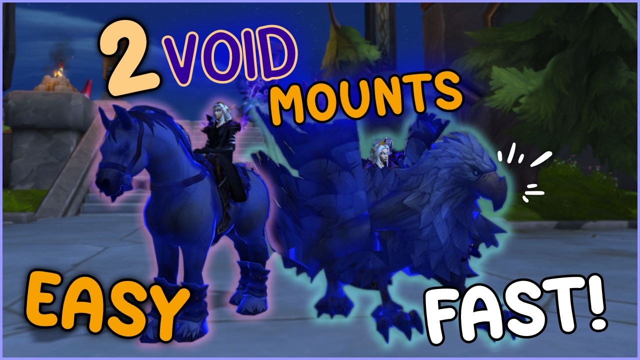 2 Void MOUNTS Easy to Get from Horrific Visions! - YouTube