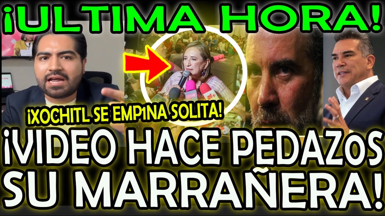 ¡ESTALL4 XÓCHITL CON JOVEN PERIODISTA Y LO AMENAZ4 DE MU3RT3! - YouTube